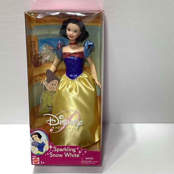 Disney | Other | Disney Princess Sparkling Snow White Barbie Doll Nib ...